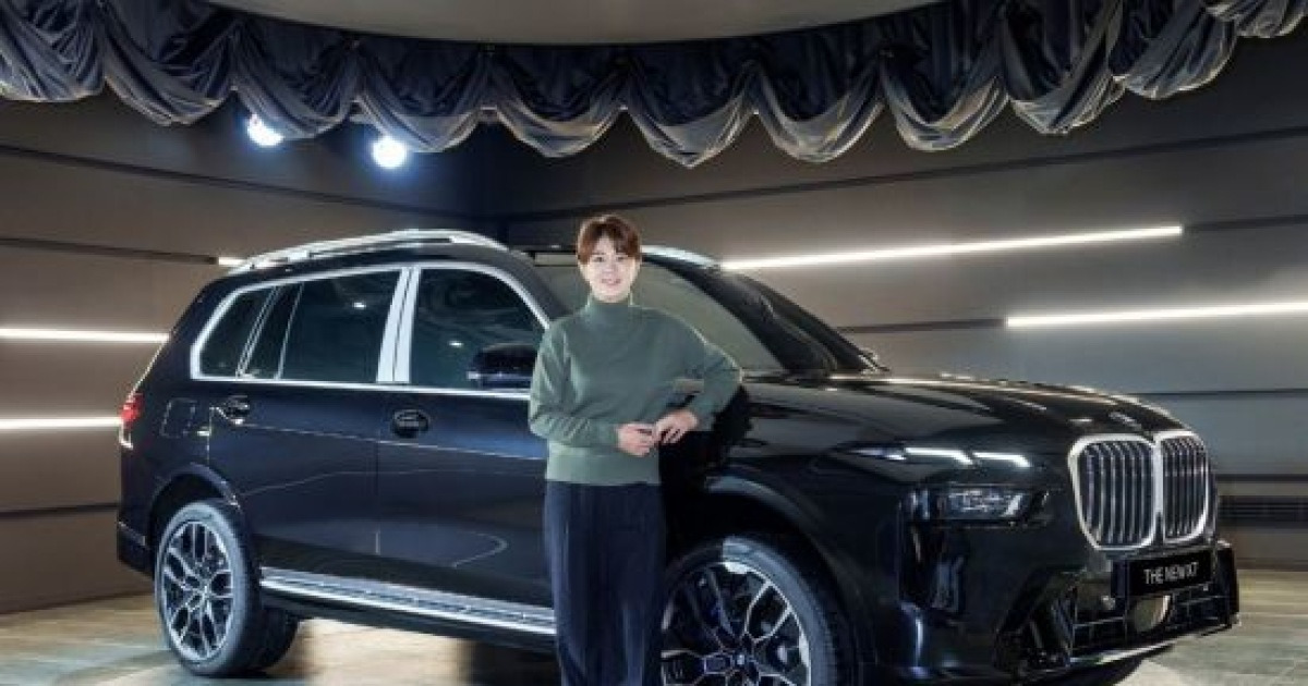 최나연, BMW 레이디스 챔피언십 '홀인원'…뉴 X7 전달식