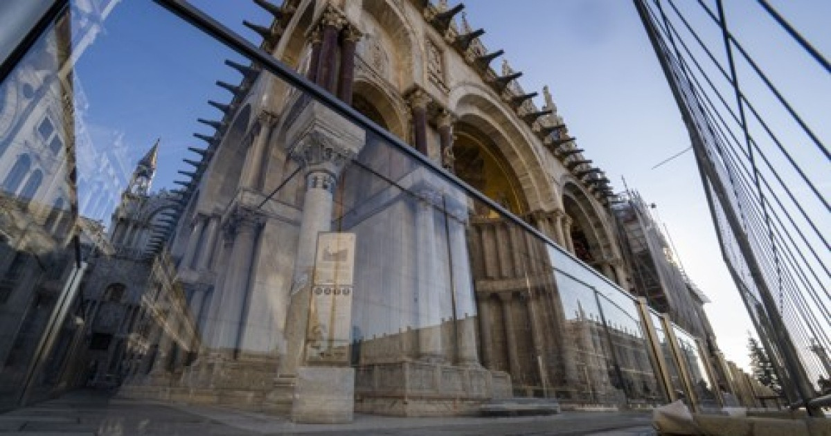 Italy Venice Tide Barriers Photo Gallery