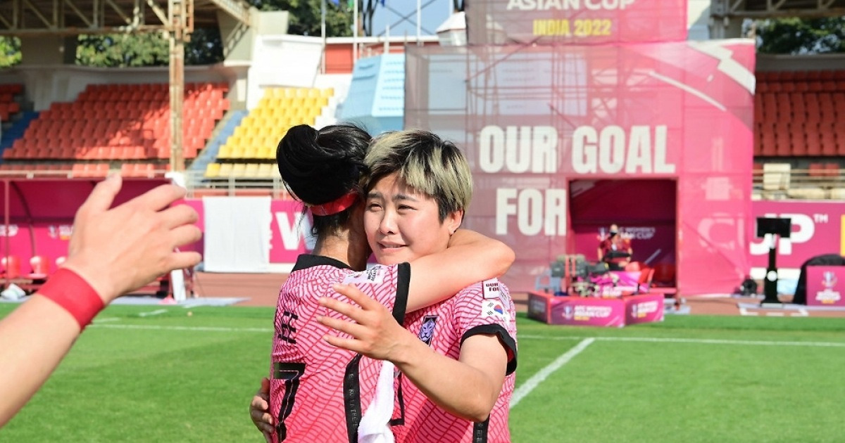 '여자 선수상 2연패' 지소연 "아시안컵 준우승 함께한 동료들 덕...WC 16강 노린다" [KFA 어워즈]