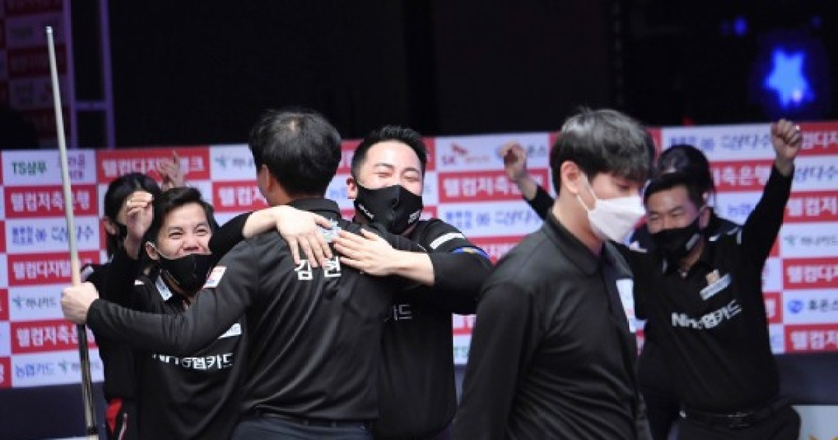 조재호 2승. NH, 크라운에 4-1승. 후기 4, 5라운드 2위-PBA팀리그5R