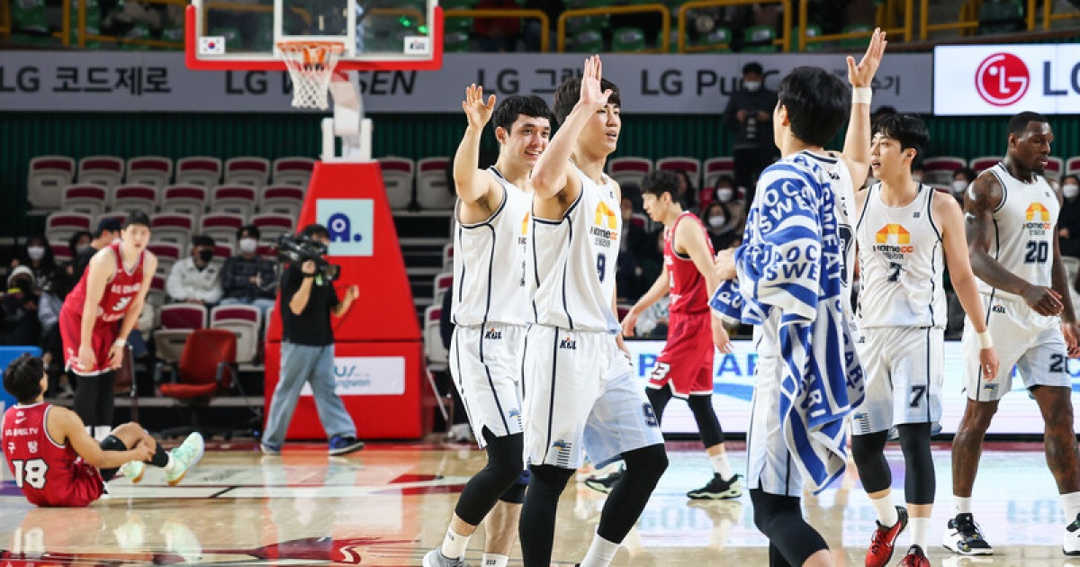 [BK 리뷰] ‘2Q 32점+3Q 31점’ KCC, 화력전으로 LG 완파 … 5할 승률에 1승 남았다