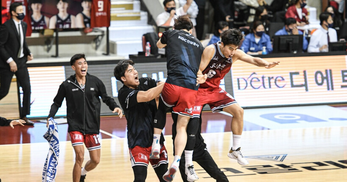 [JB화보] KGC, 캐롯에 84-82로 승리