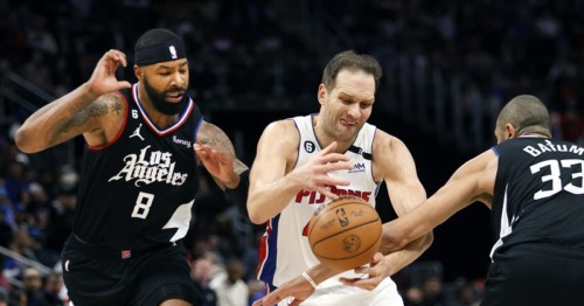 Clippers Pistons Basketball
