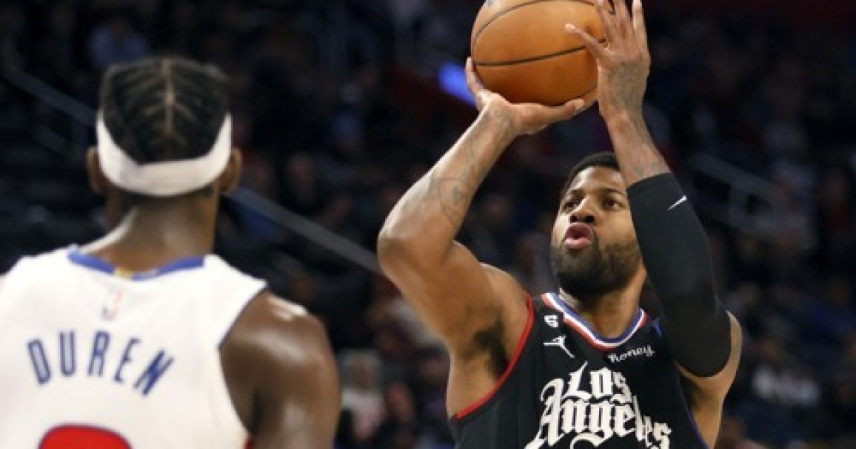 Clippers Pistons Basketball
