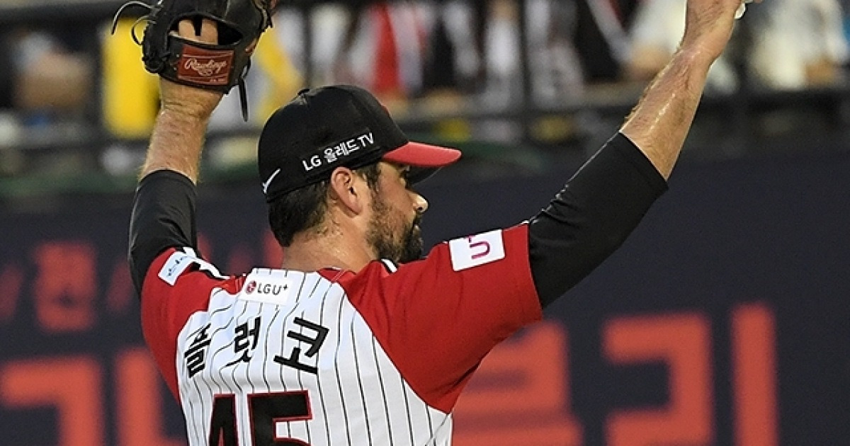 KBO 데뷔 시즌에 15승, ERA 2.39…LG와 동행하는 플럿코, 2023시즌에도 웃을 수 있을까?