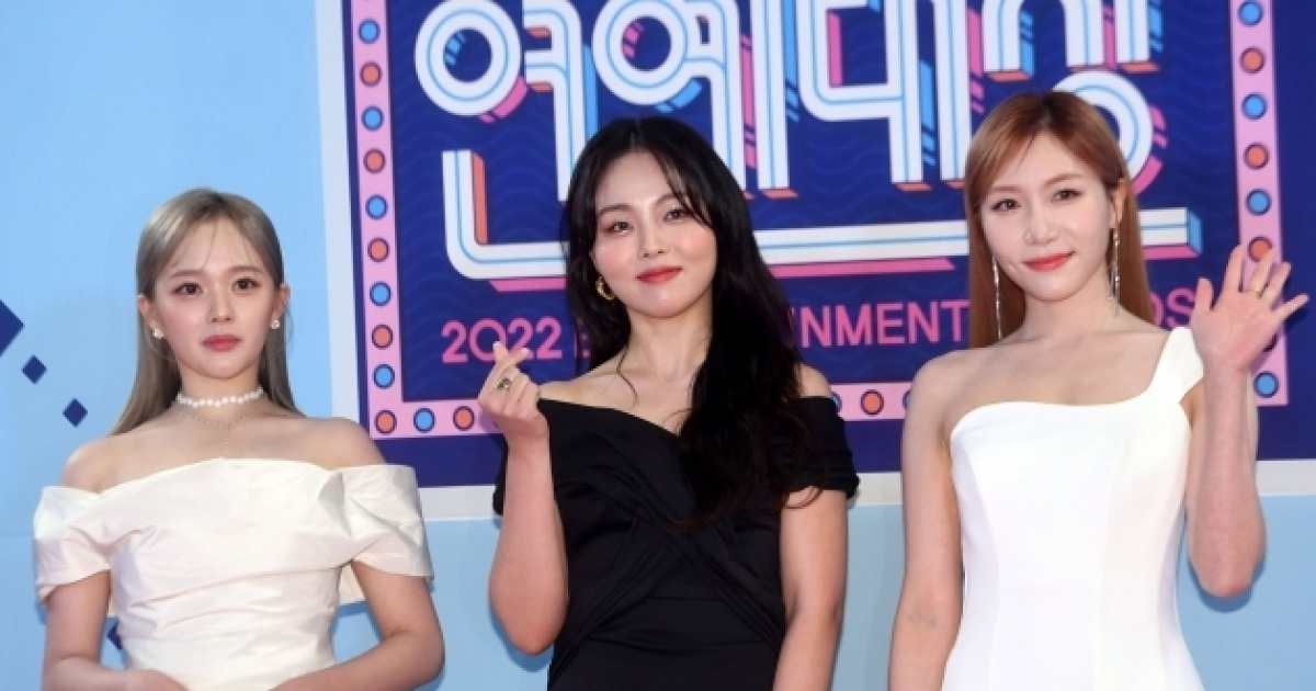 [포토] WSG 워너비, '음원차트를 사로잡은 그녀들'(2022 MBC 방송연예대상)