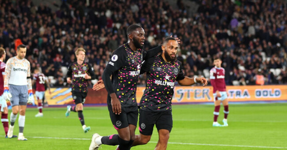 [epl.review] '토니 1골 1AS' 브렌트포드, 웨스트햄 2-0 제압...리그 3G 무패