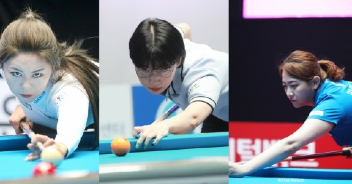 김가영, 이미래, 김민아, 히다 32강 서바이벌 만만찮다- NH LPBA챔피언십