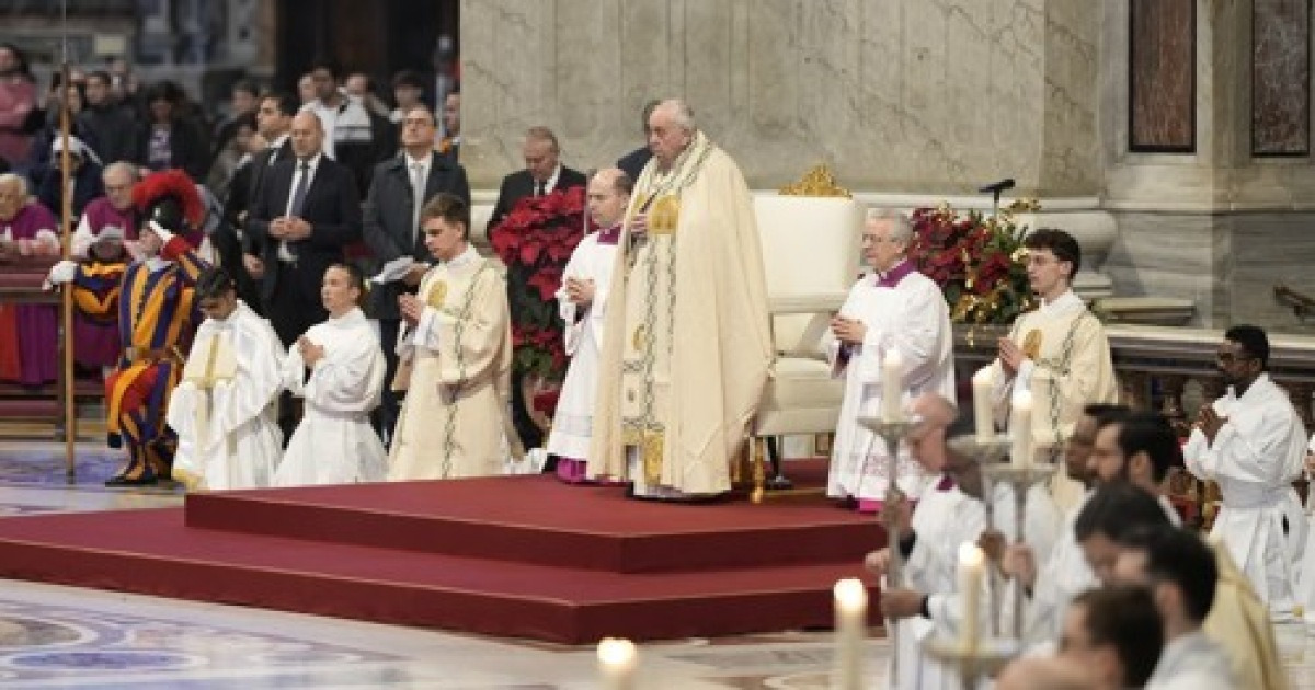 Vatican Pope New Year