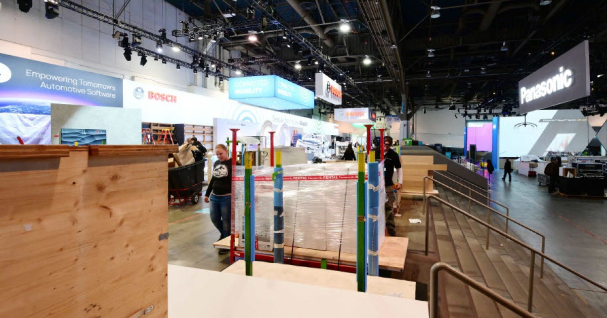 [CES2023 포토]분주한 LVCC