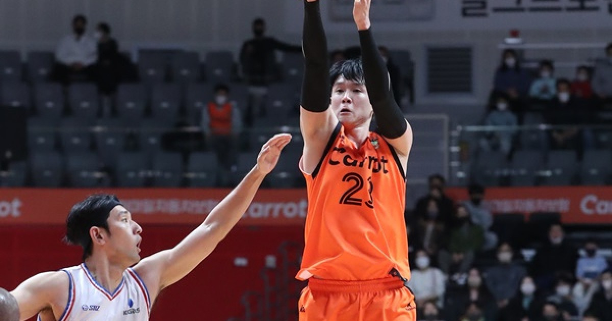 '평균 25.7득점' 캐롯 전성현, 3R MVP 선정