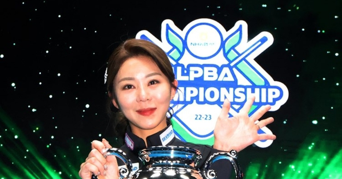 ‘최다 우승’ 김가영, LPBA 새 역사 “돌아가신 할머니께 영광을”