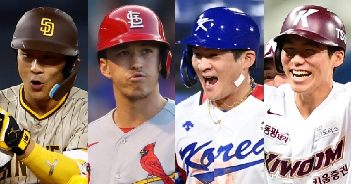 'ML 키스톤+KBO GG' 센터 내야수만 4명…韓 대표팀, 교통정리는 어떻게?