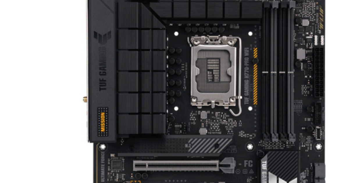에이수스, 13세대 INTEL 코어 프로세서 대응 H770 및 B760 메인보드 출시