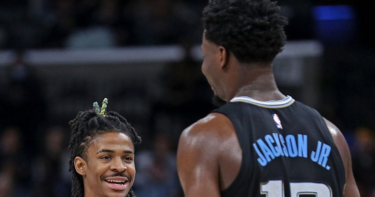 ‘모란트·JJJ 63득점 합작’ 멤피스, 올랜도 잡고 서부 1위 등극[NBA]
