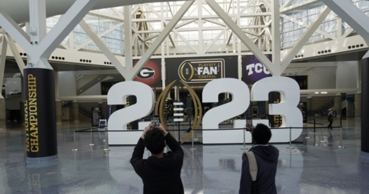 CFP TCU Georgia Football