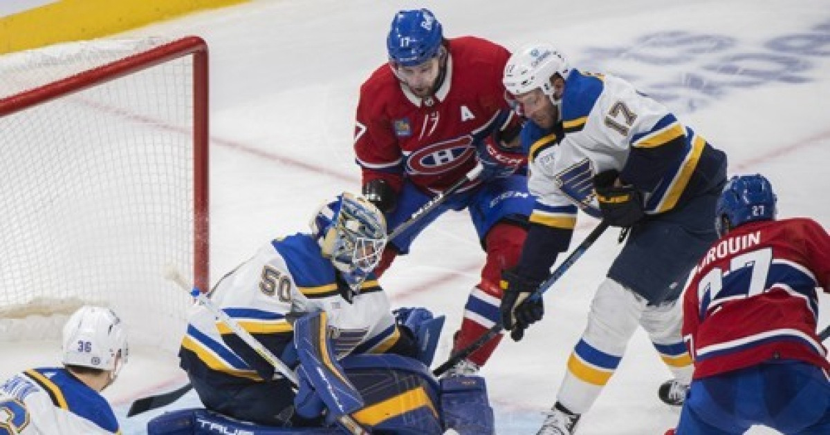 Blues Canadiens Hockey