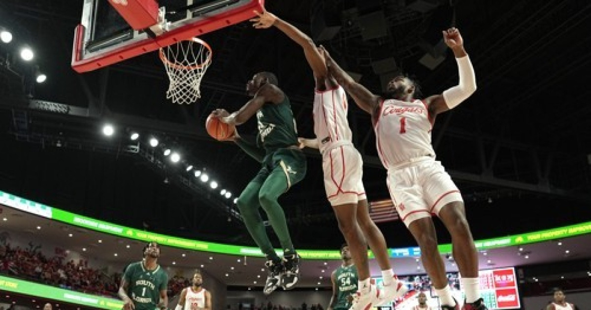 South Florida Houston Basketball