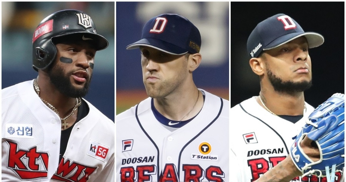 KBO 역대급 외국인들인데 '은퇴·방출'…MVP 잔혹사인가