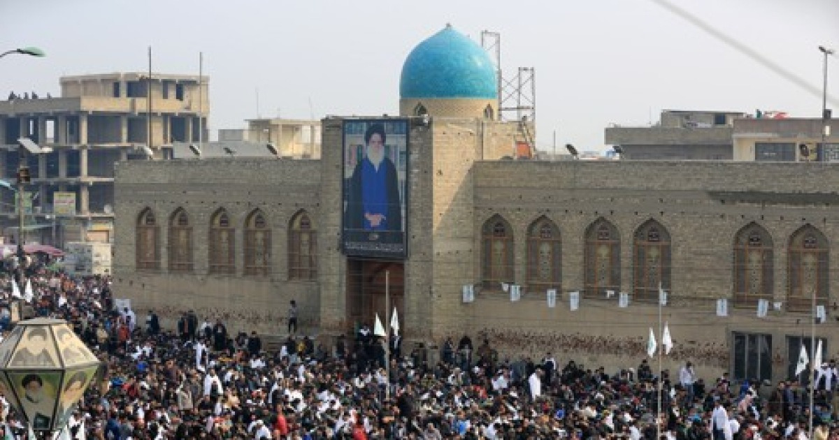 IRAQ BAGHDAD AL-SADR FRIDAY PRAYER