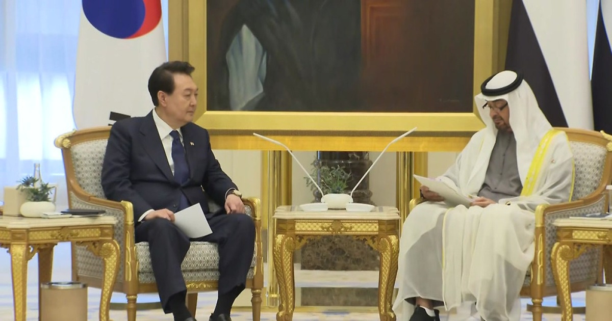 UAE "한국에 300억 달러 투자"...원전 등 양해각서 40여 건 체결