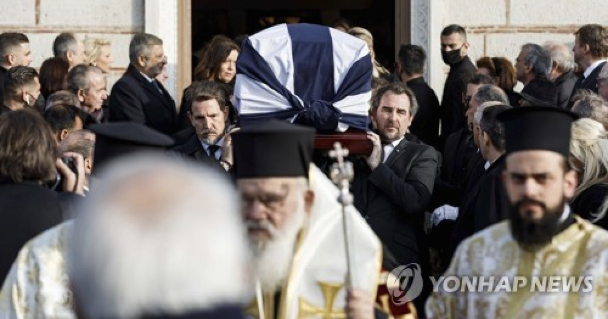 Greece Former King's Funeral