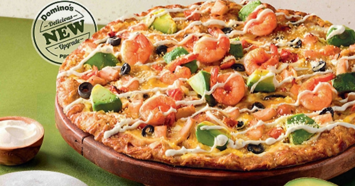 도미노피자, '아보카도 새우 피자' 출시
