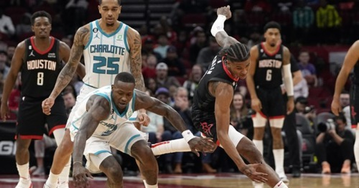 Hornets Rockets Basketball