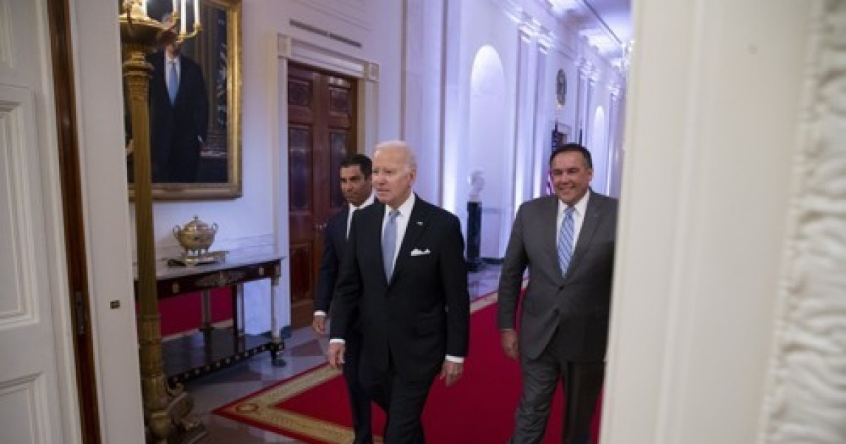 USA WHITE HOUSE BIDEN MAYORS