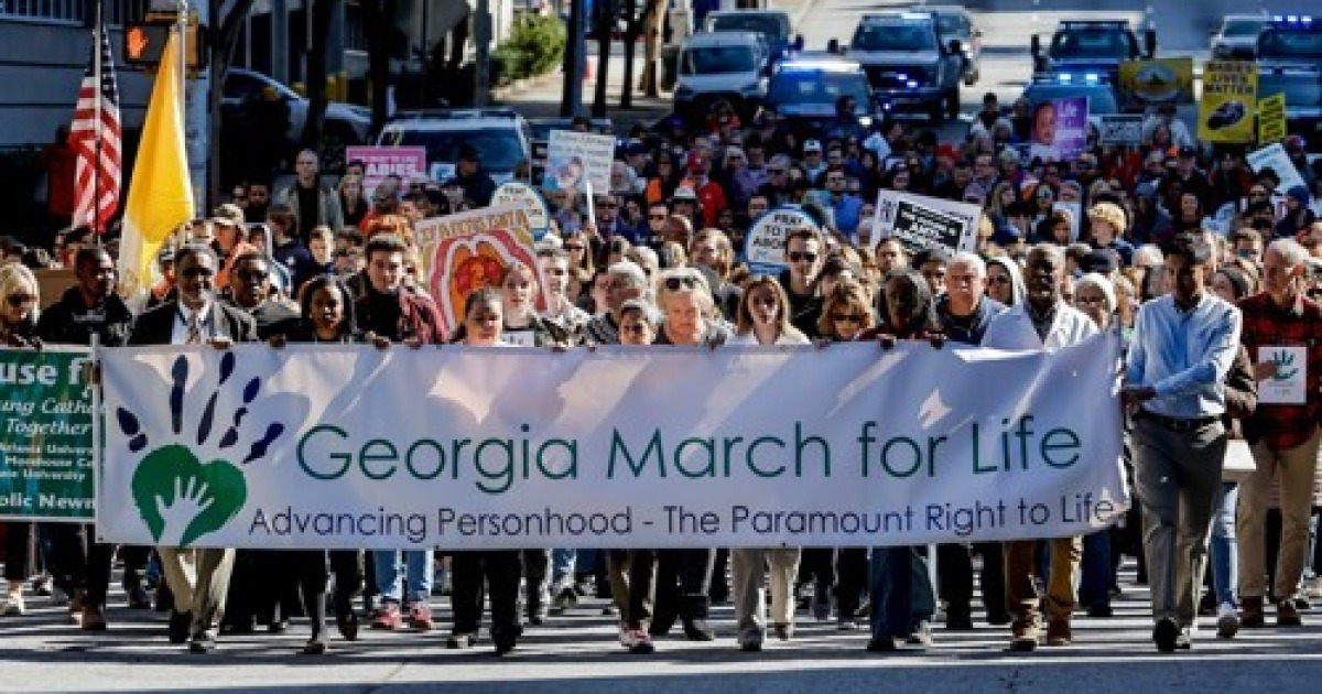 USA GEORGIA MARCH FOR LIFE