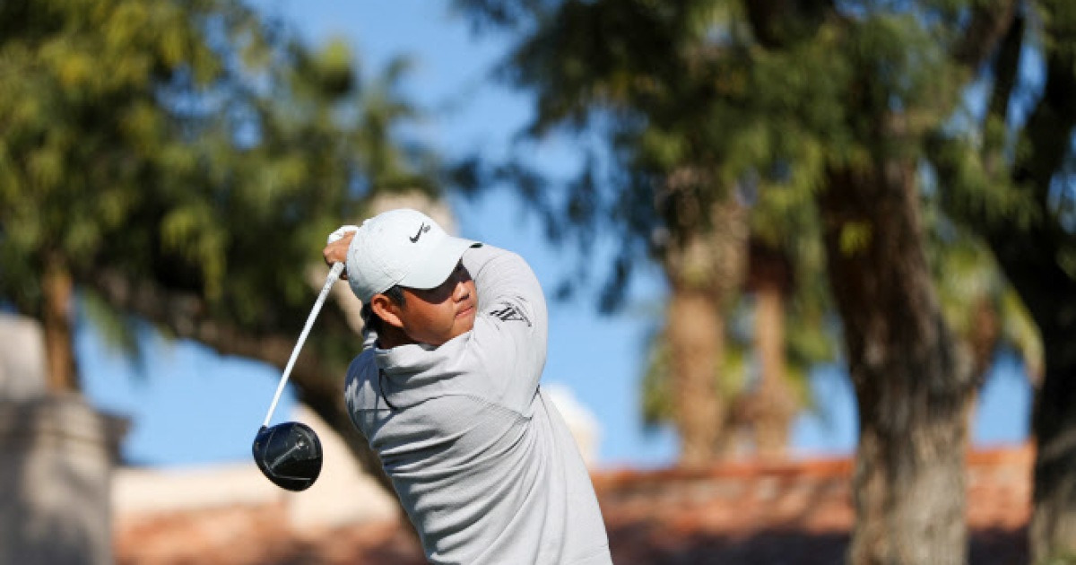 김주형, PGA 투어 AmEx 3R 공동 5위…설 역전 우승 축포 도전