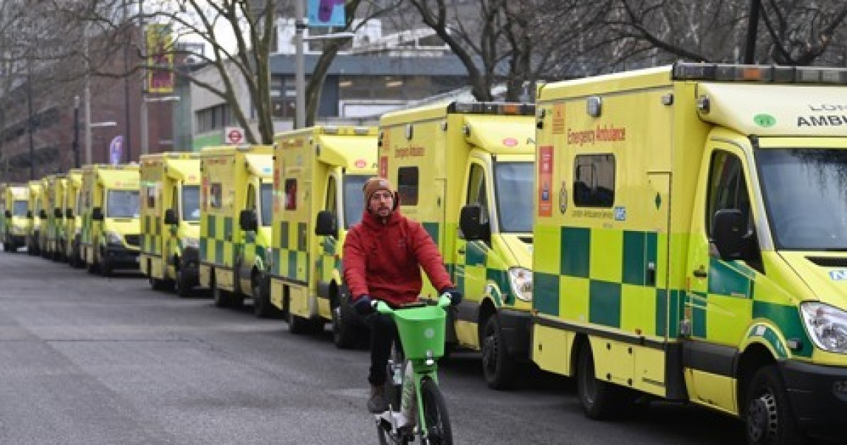 BRITAIN AMBULANCE STRIKE