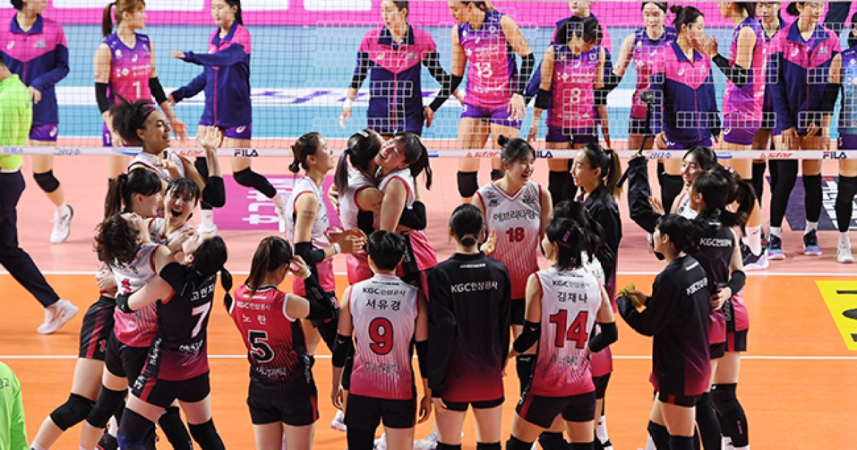 [ST포토] KGC인삼공사 '3연승 성공'