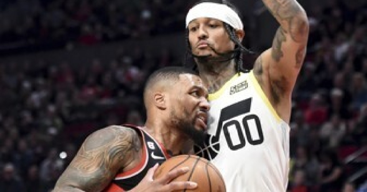 [NBA] '60점 폭발' 릴라드, 마이클 조던과 어깨 나란히..통산 4번째 60점