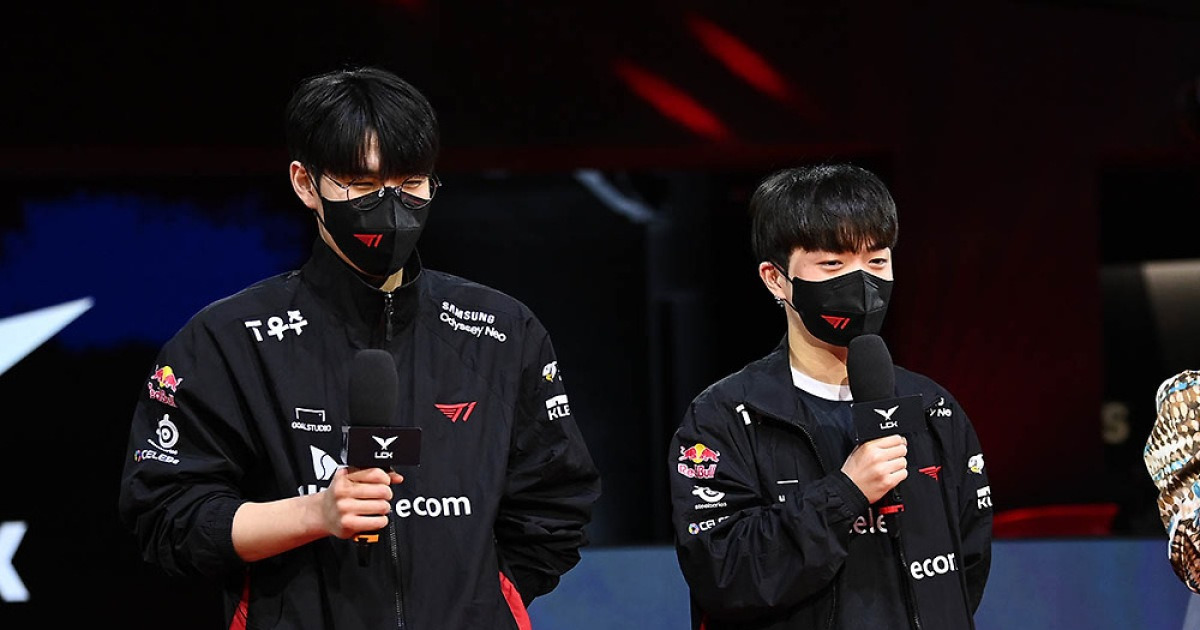 '오너' 문현준-'케리아' 류민석, 승리에 미소가 절로[포토]