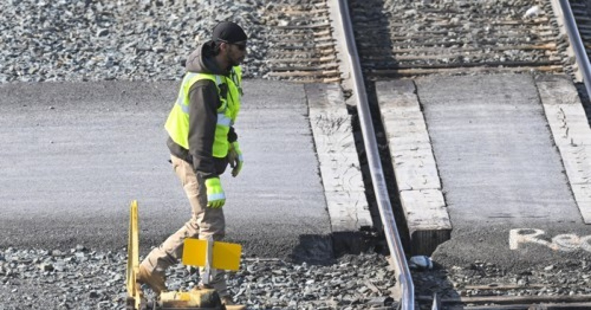 Frustrated Rail Workers