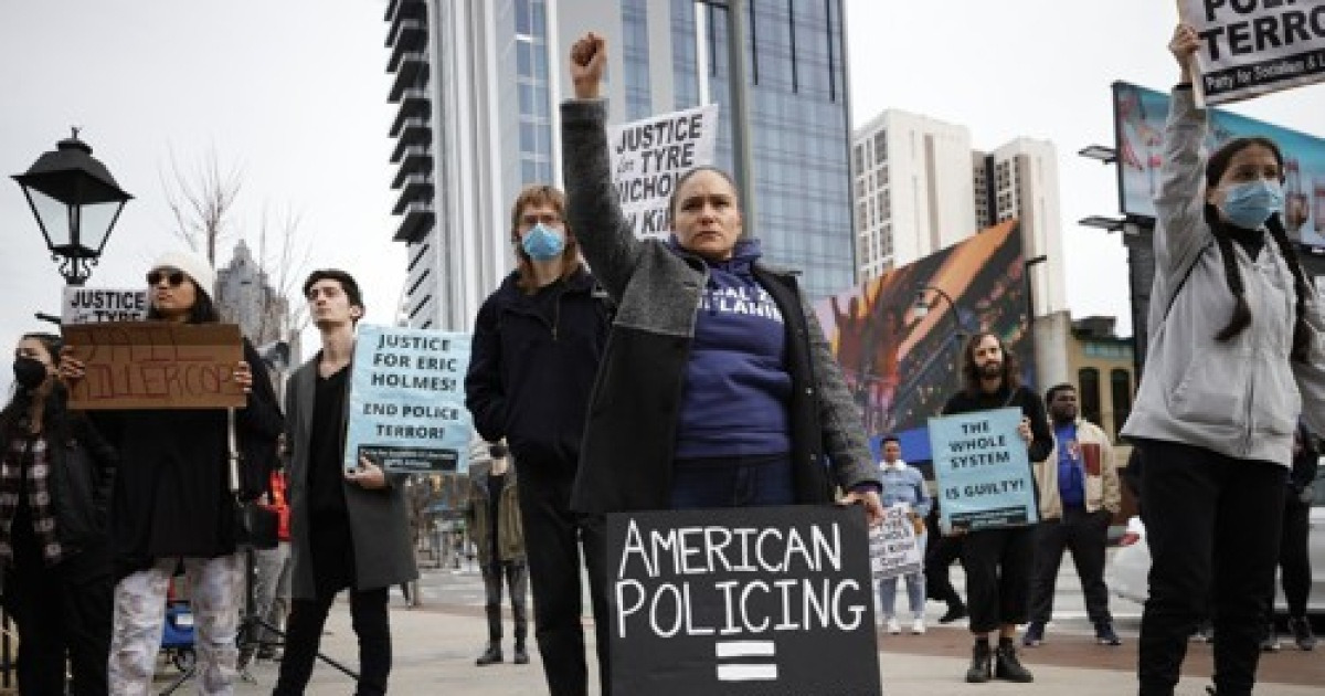 Memphis Police Force Investigation Protest Atlanta