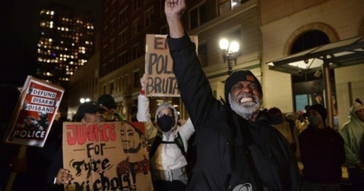APTOPIX Memphis Police Force Investigation Protest