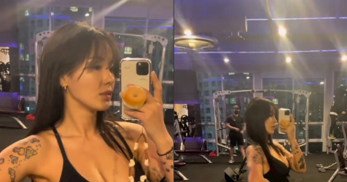 전다민, 165cm-60kg +'애플힙'까지 "엉짱이 되고 싶은 아줌마 루틴"