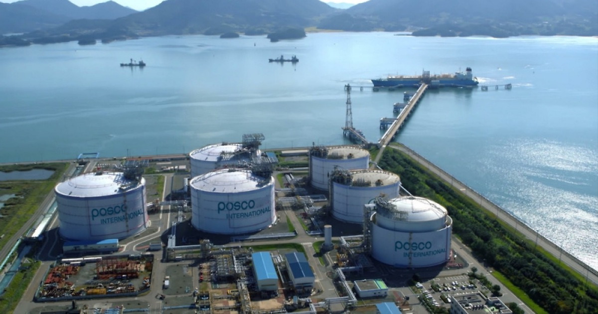 포스코인터, 합병 후 첫 투자 '에너지'...LNG터미널에 9300억