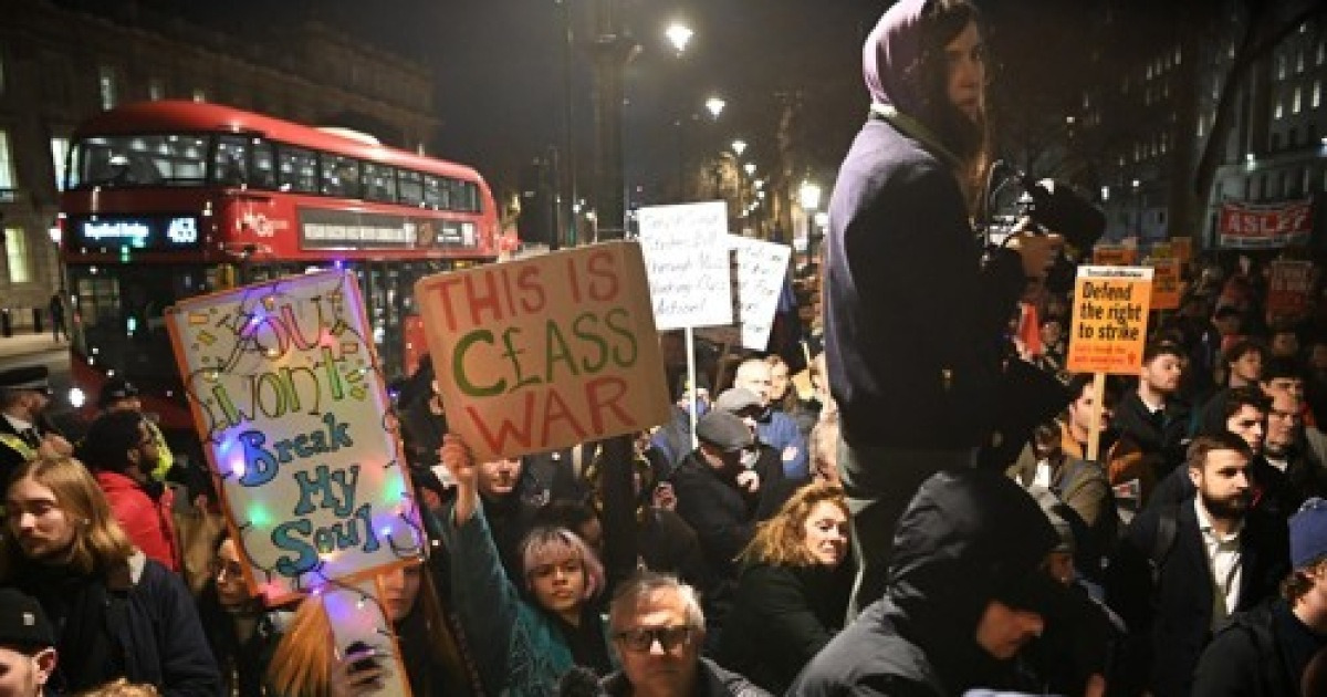 BRITAIN STRIKES BILL