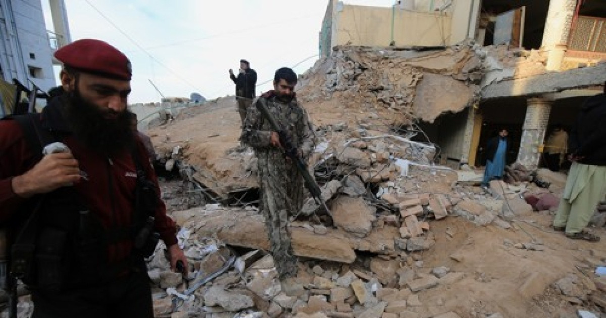 PAKISTAN BLAST AFTERMATH