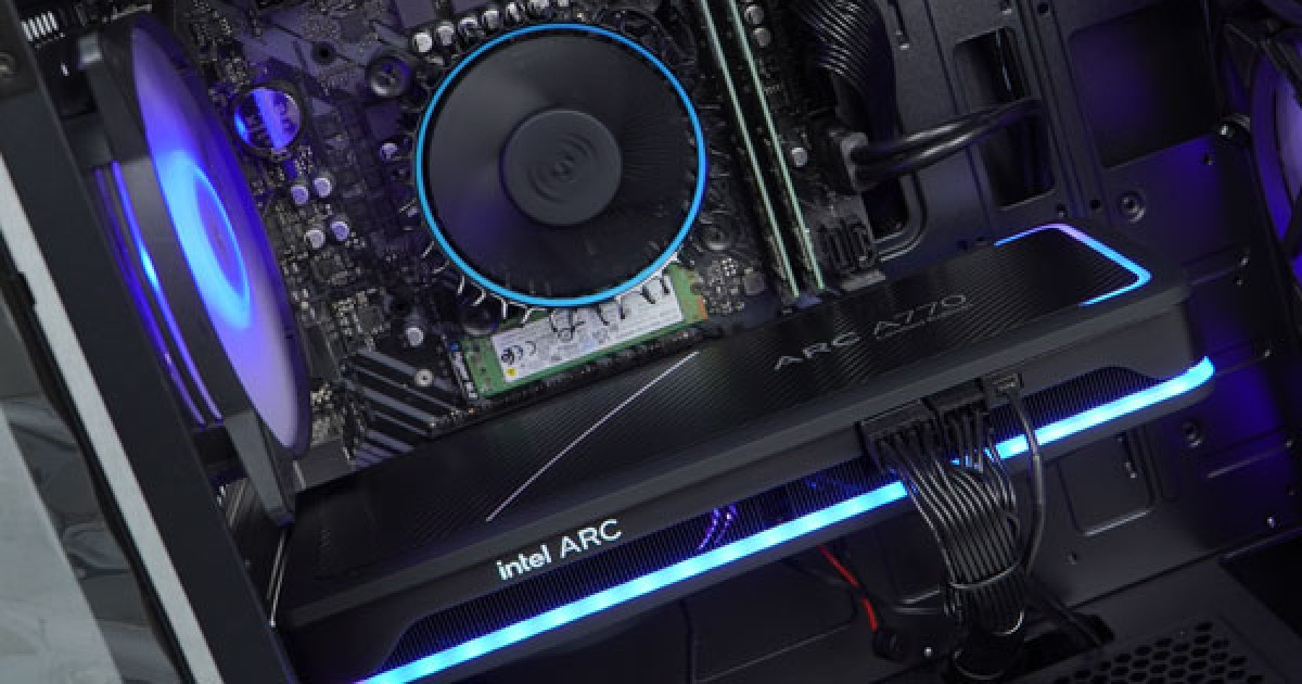 초보 컨텐츠 크리에이터 PC, 인텔 코어 i5-13400과 아크 A770 조합은? | 보드나라/케이벤치