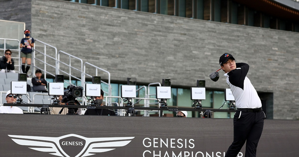 김민규, PIF사우디 1R서 공동 9위…LIV 골프 리더보드 상위권 점령