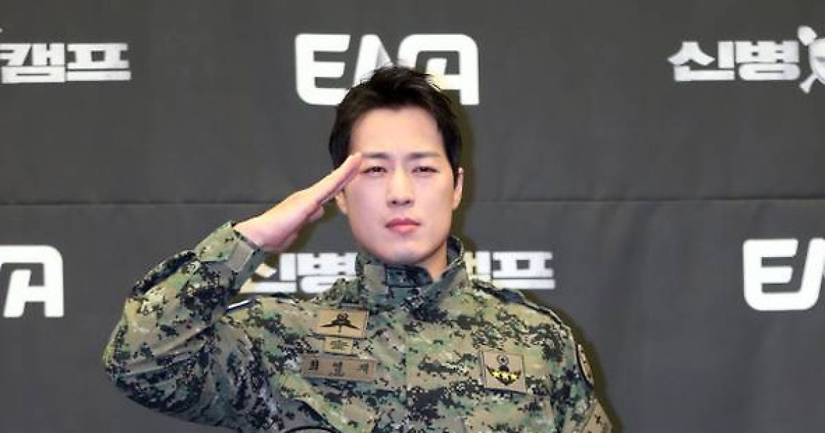 [포토]최영재 완벽한 군인자세