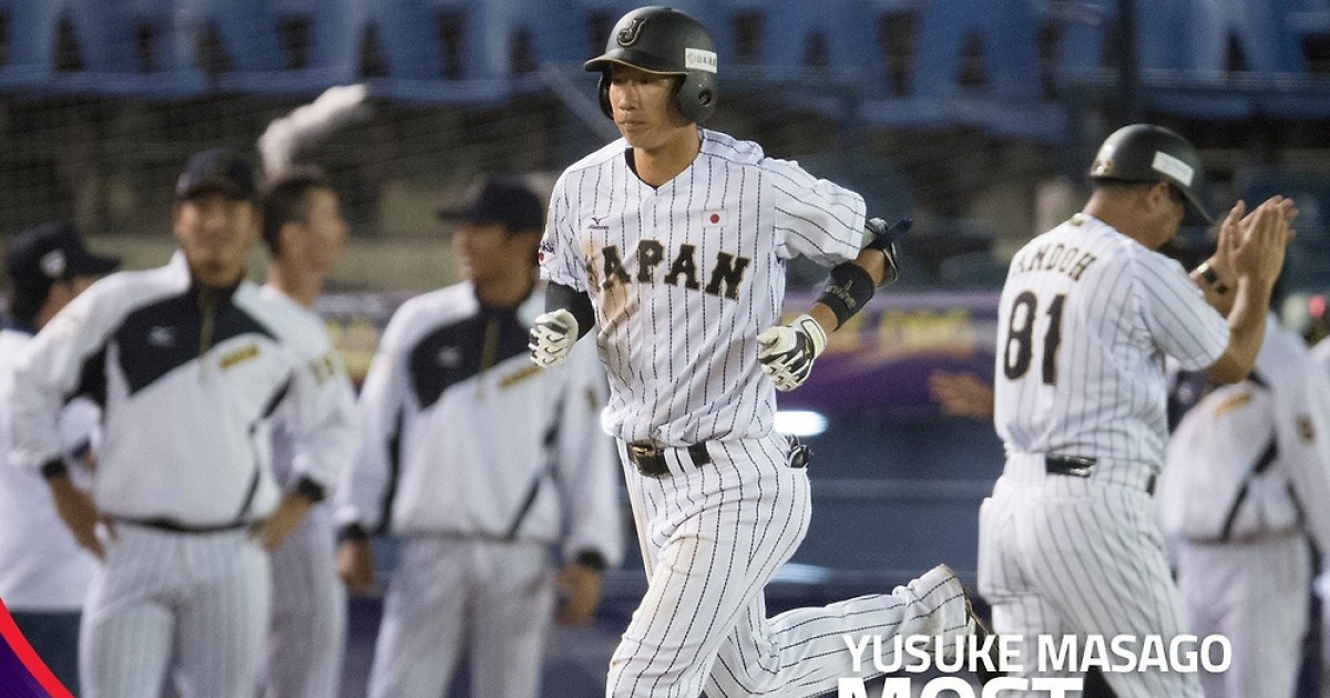 이강철호의 WBC 1R 마지막 상대 중국, 'U23 야구월드컵 MVP' 발탁