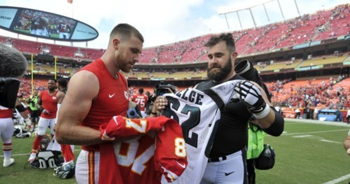 Super Bowl Kelce vs Kelce Football