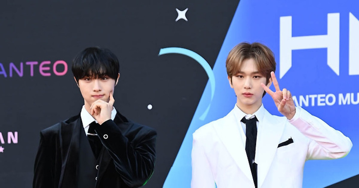 현석-백승 '한터뮤직어워즈 2MC'[엑's HD포토]