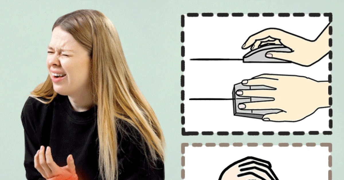 손목 보호하는 올바른 키보드&마우스 사용 자세들 | 자취생으로 살아남기