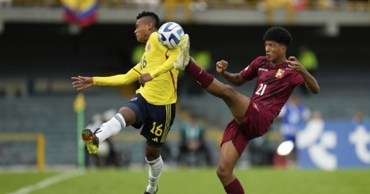 Venezuela Colombia U20 Soccer